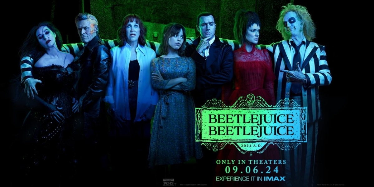 Novi trailer i poster za film Beetlejuice Beetlejuice! - Inverzija